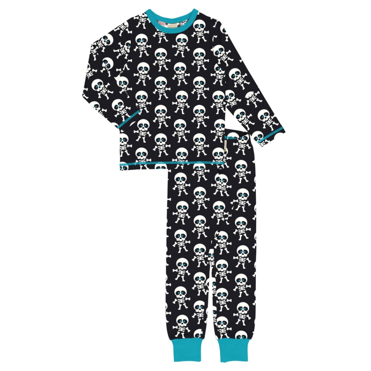 Maxomorra ~ Skeleton ethical cotton pyjamas